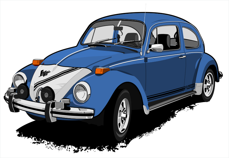 Formula Vee Side Stripe Kit | Beetleness Art-2024