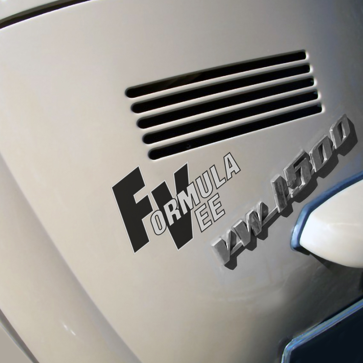 Formula Vee vinyl badge/logo | Beetleness Art-2024