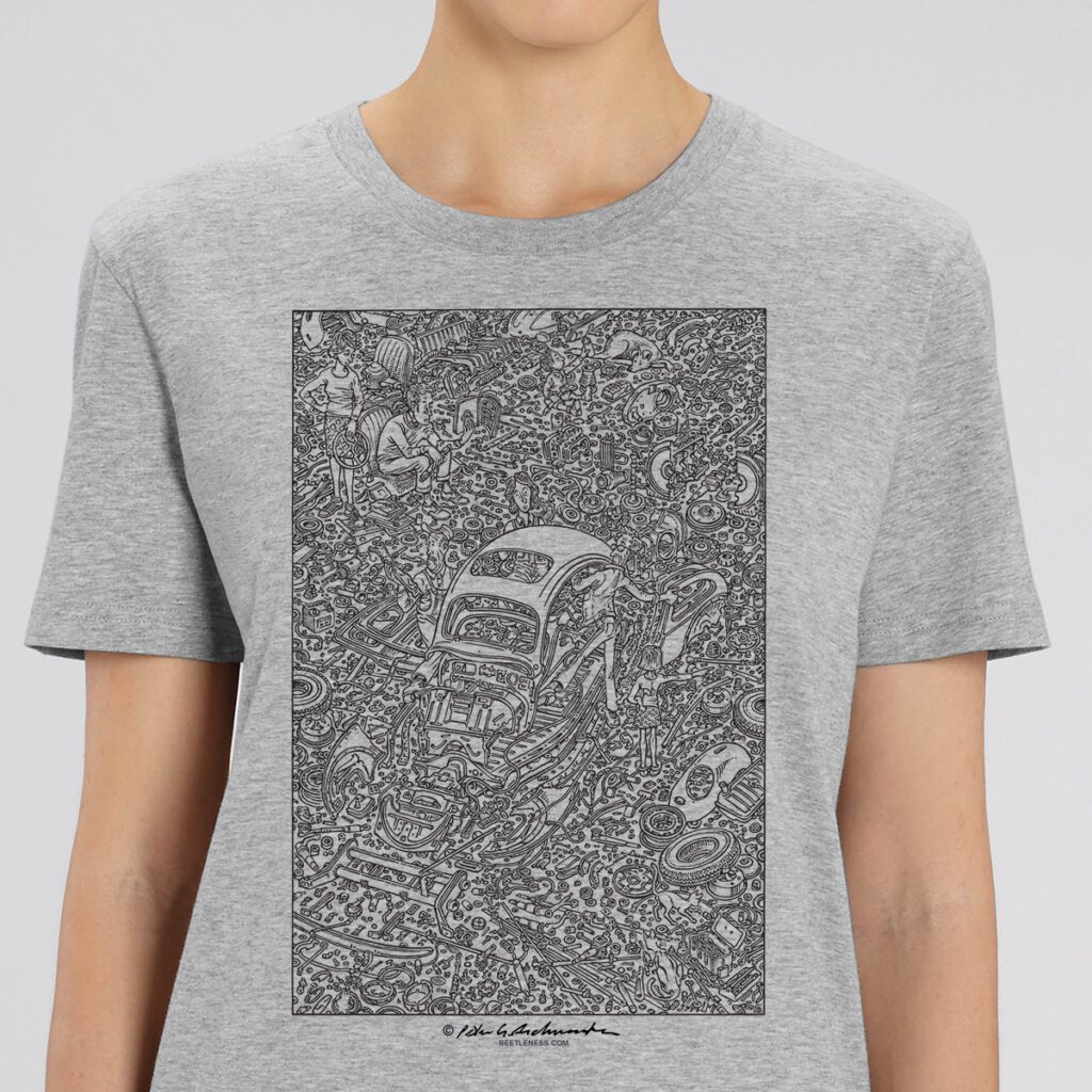 Exploded Beetle | Beetleness Art