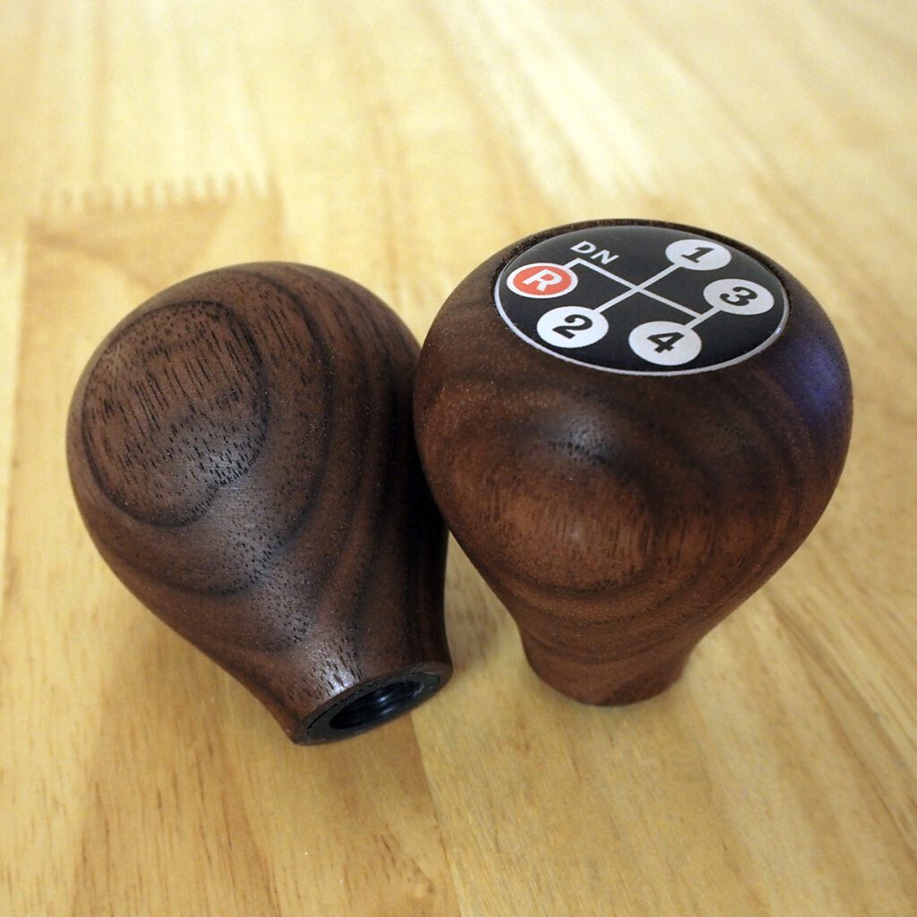 Formula Vee Walnut Gear Shift Knobs | Beetleness Art